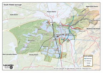 South Ribble district - Lancashire County Council