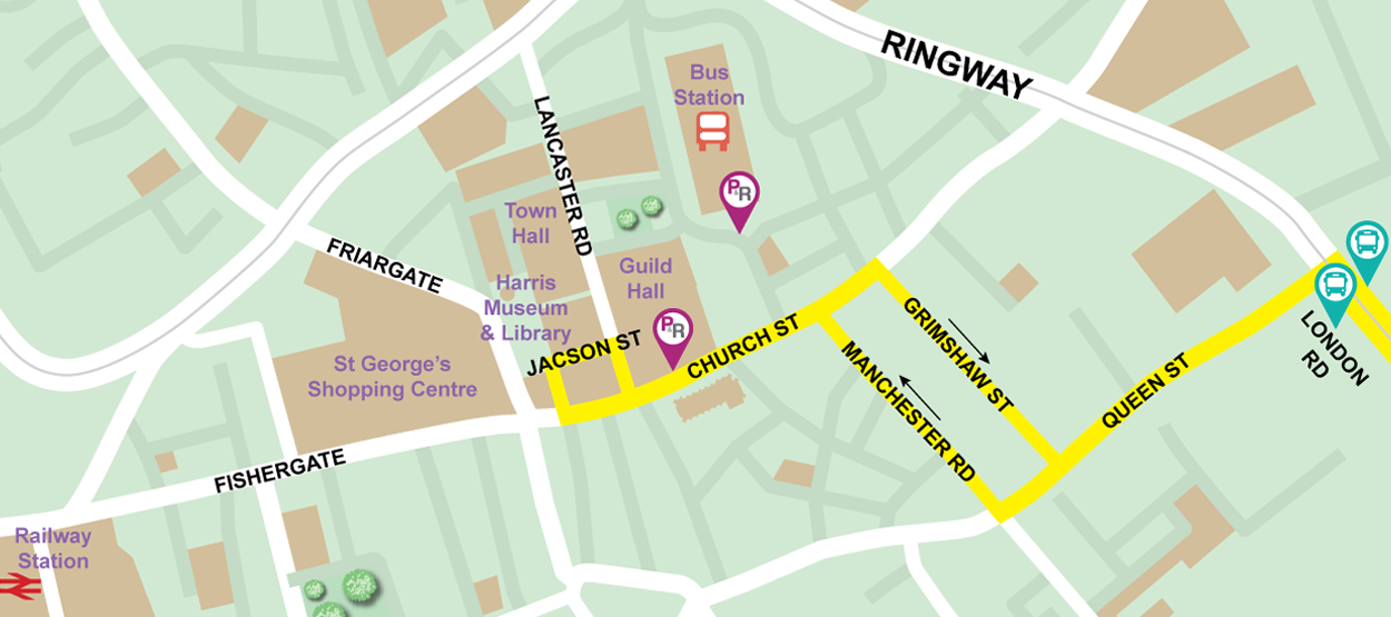 Preston – Walton-le-Dale park and ride - Lancashire County Council